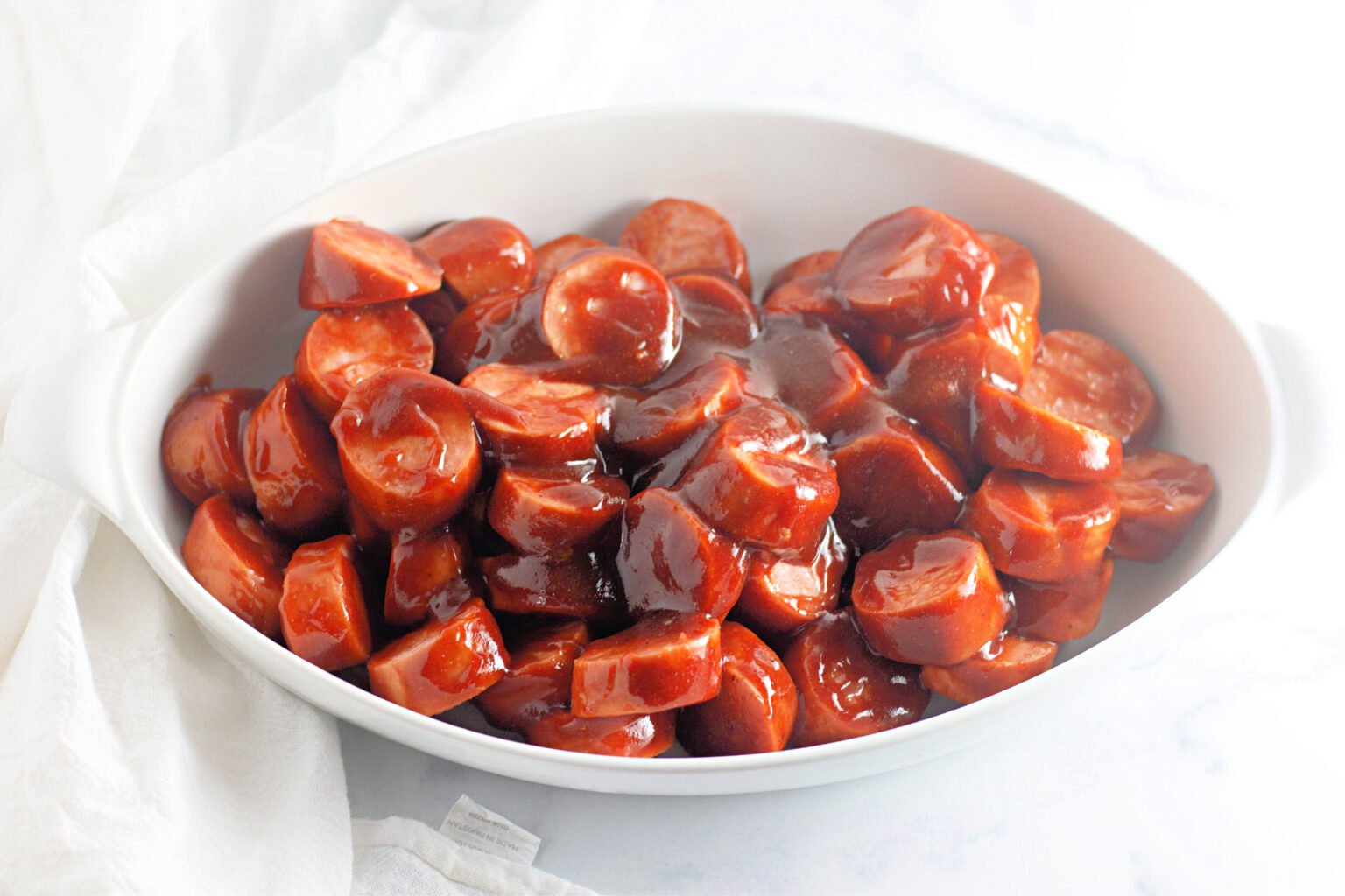 BBQ Baked Kielbasa – The Multitasking Foodie